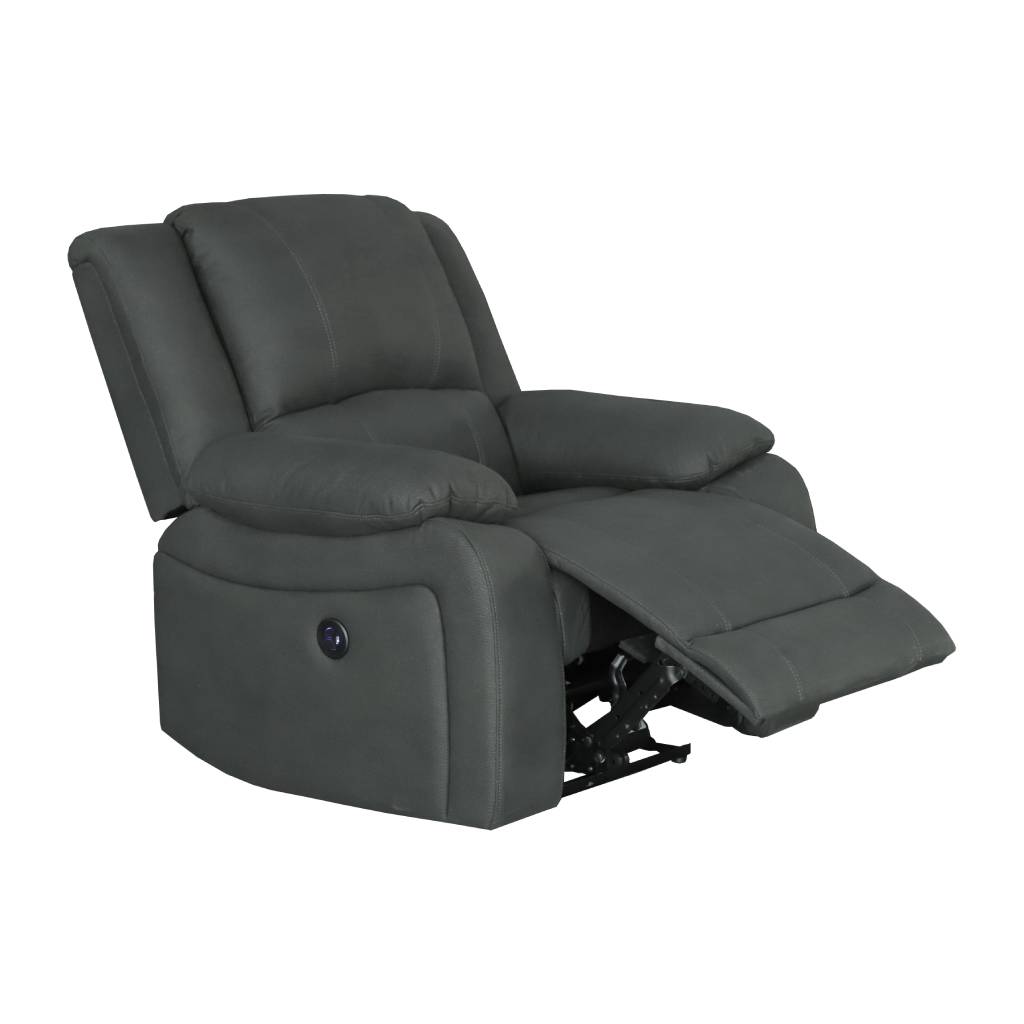 Capital Corner Modular Rhino Suede Fabric Electric Recliner Lounge Jet ...